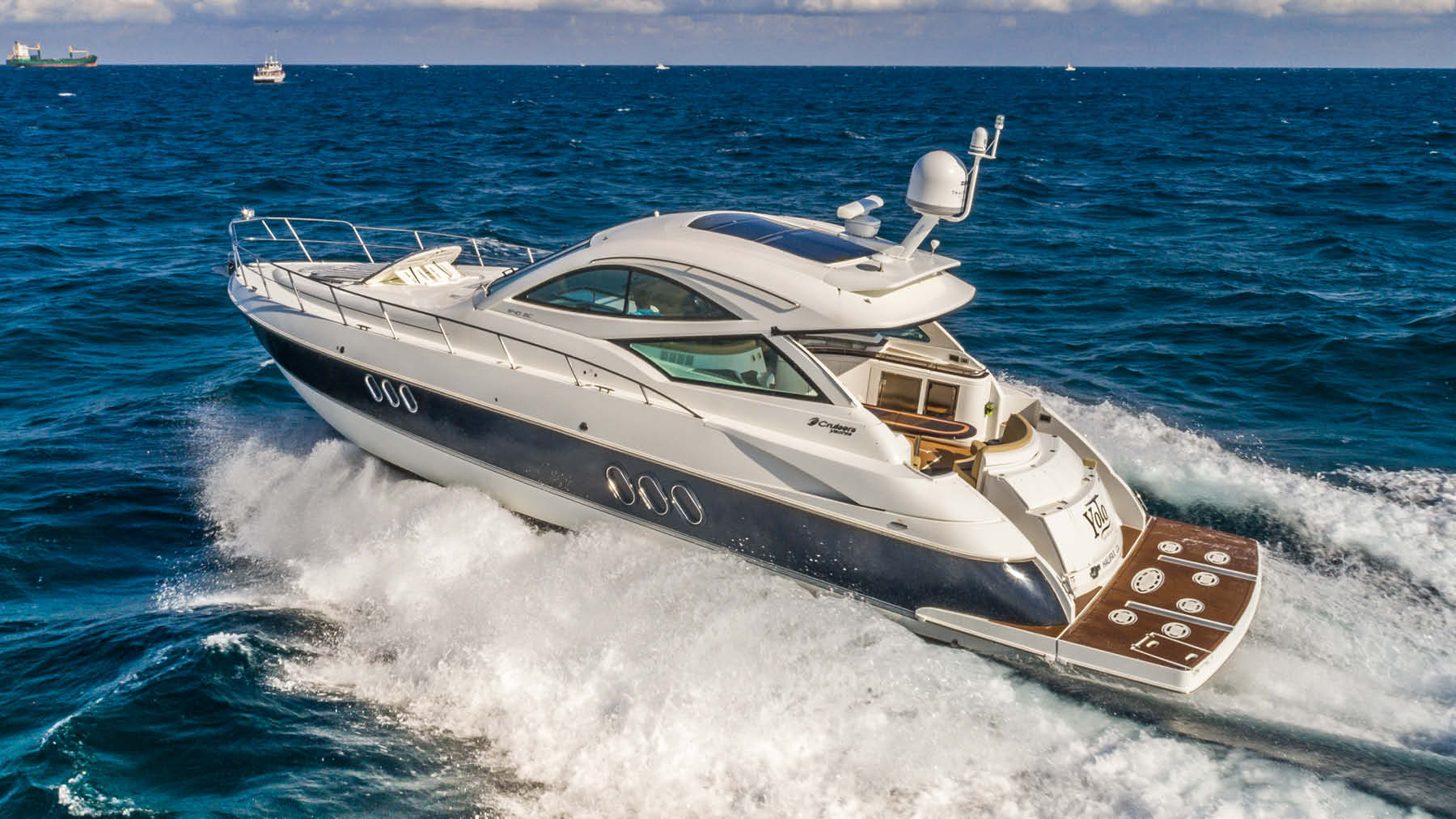 Price Cut! YOLO - 54'4" (17m) Cruisers Yachts, 2013 | Sales News | May ...